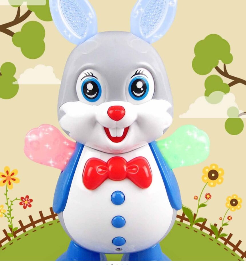 Walking & Dancing Rabbit Toy, Sensory & Interactive Action Learning ...