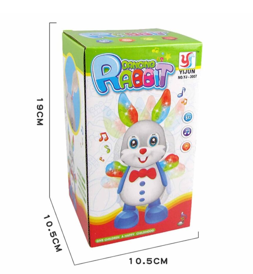Walking & Dancing Rabbit Toy, Sensory & Interactive Action Learning ...